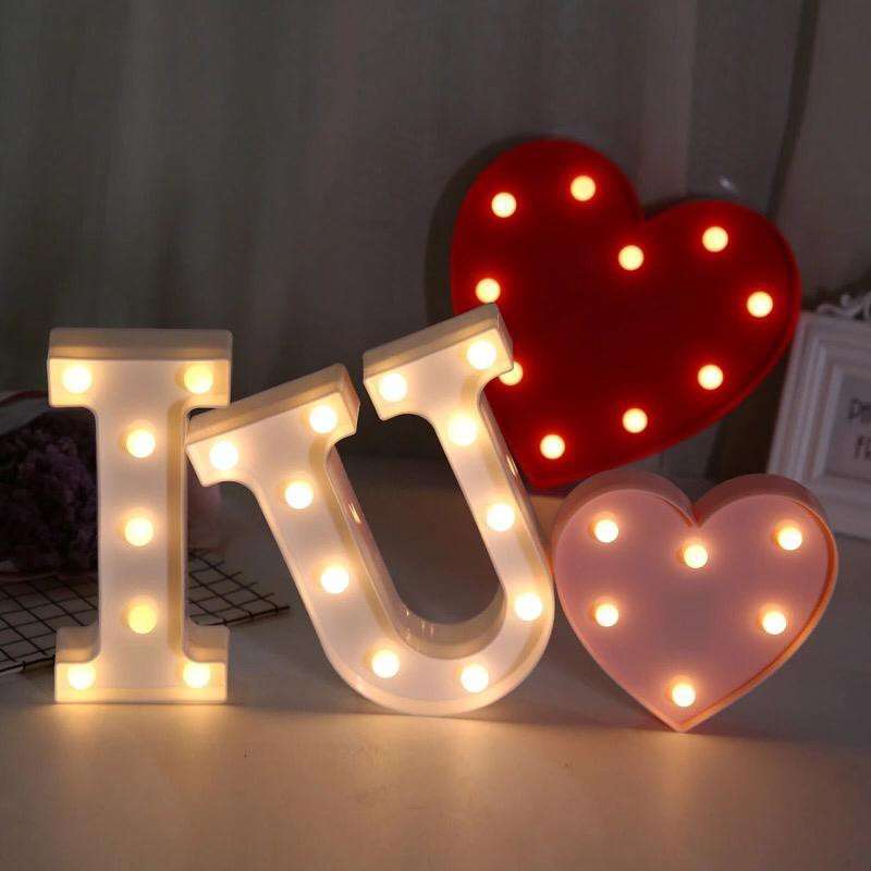 Jual LED Lampu Dekorasi Huruf Simbol Dan Angka / Lampu Led Lampu ...