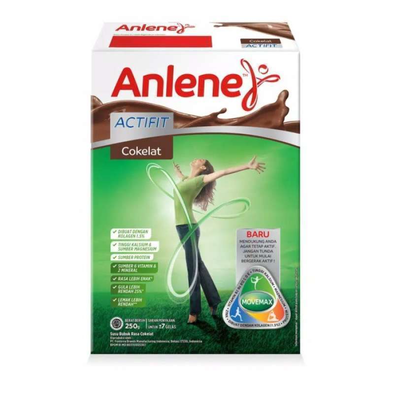 Jual Anlene Actifit Coklat 240gr Box Di Seller Ranch Market Official ...