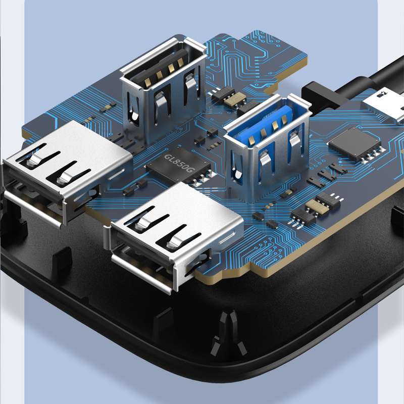 Jual USB Hub CABLETIME Super Speed Multiport Hub With Power di Seller ...