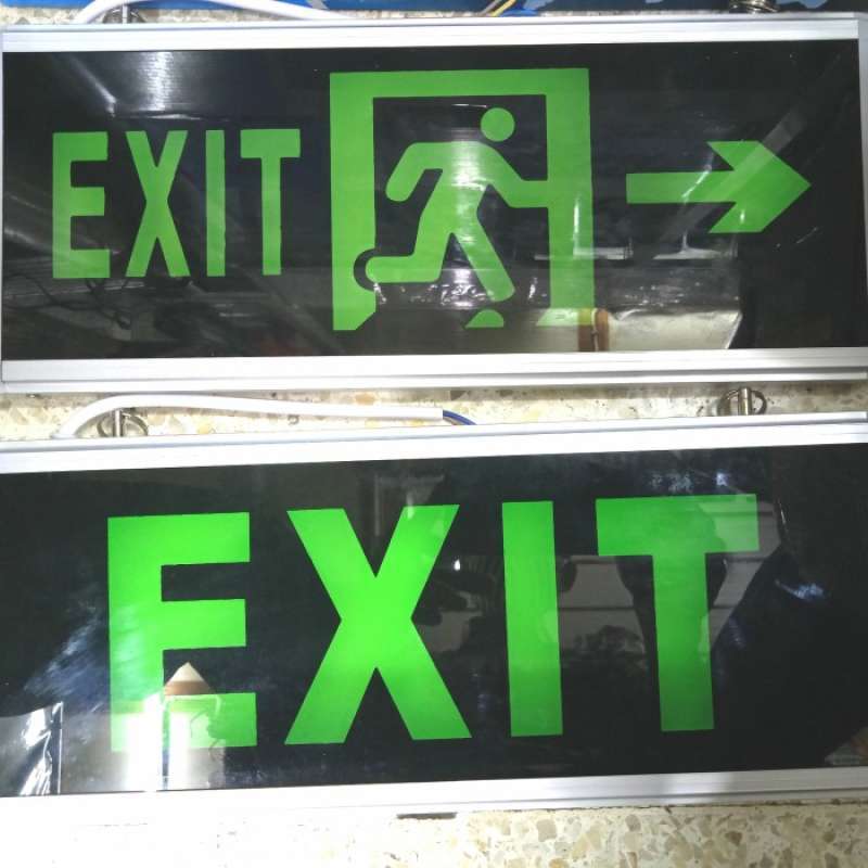Promo Lampu Exit Led Exit Emergency Exit Exit Plus Gambar Orang Lari ... Promo Lampu Exit Led Exit Emergency Exit Exit Plus Gambar Orang Lari ...