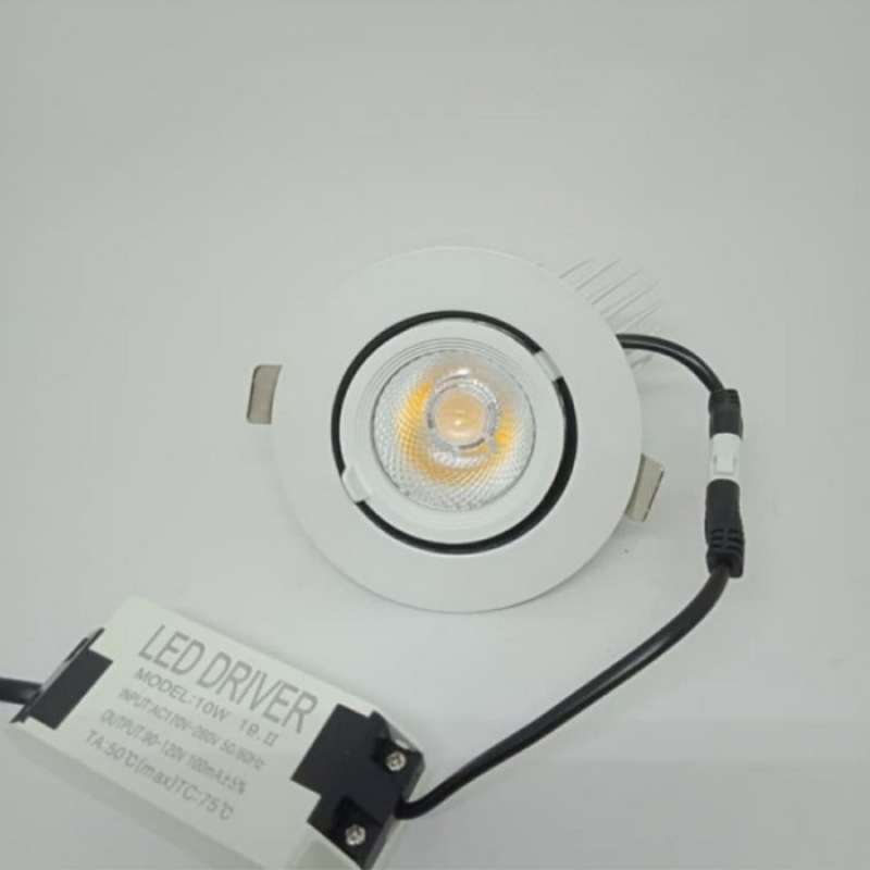 Promo Downlight COB LED Spotlight Nose Light 10w 10 watt 10watt Lampu ...