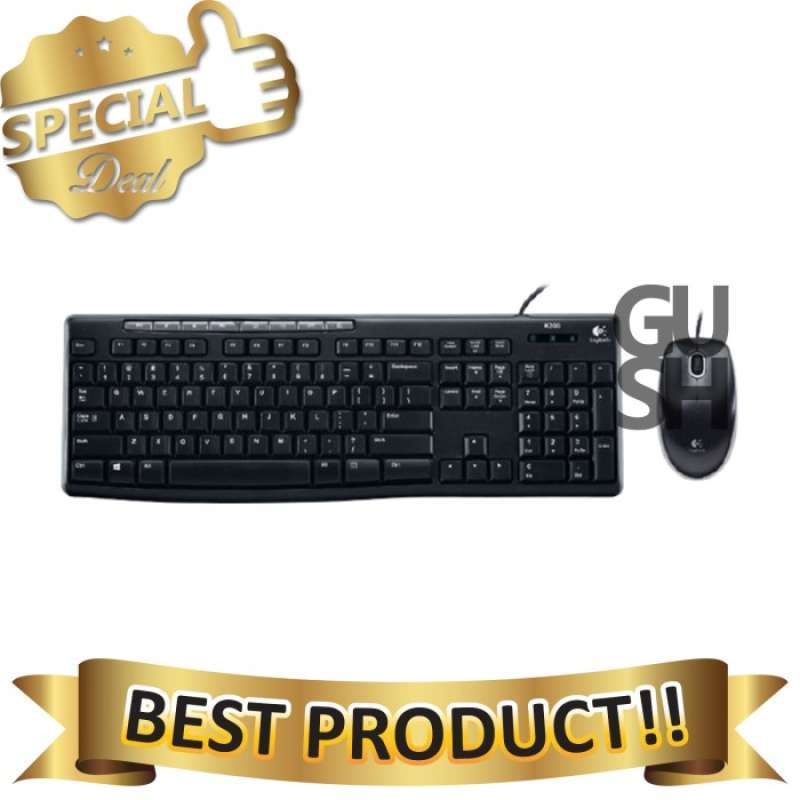 Promo Keyboard Dan Mouse Logitech Media Combo - Mk200 Diskon 33% Di ...