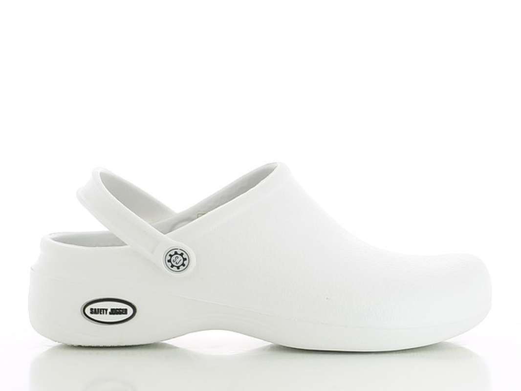 Promo Sepatu / Sendal Safety Bestlight White untuk Perawat/ Koki /Lab ...