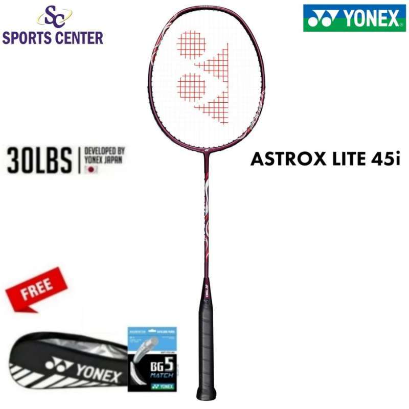Promo New Full Set Raket Badminton Yonex Astrox Lite 45i / 45 I ( 5u G5 ...