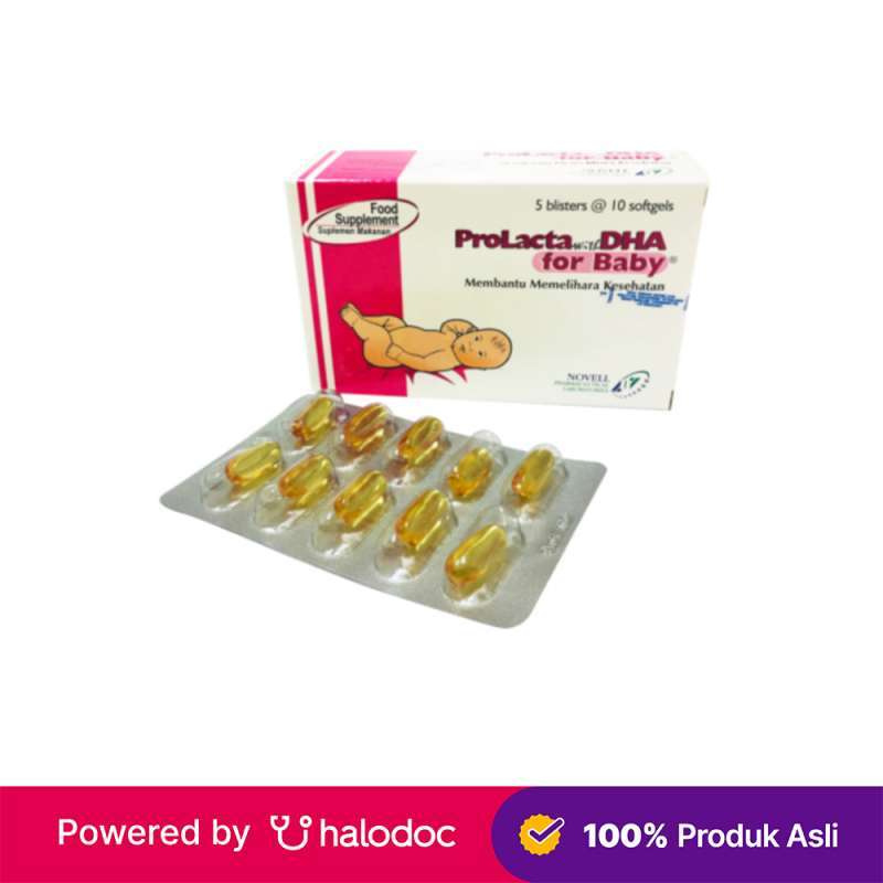 Jual Prolacta with DHA for Baby 10 Kapsul di Seller Apotek Puri Beta ...