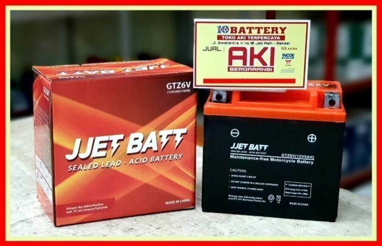 Promo Aki Motor Yamaha Nmax 150 Aerox 155 Jjet Gtz6v Accu Kering Gtz7s ...