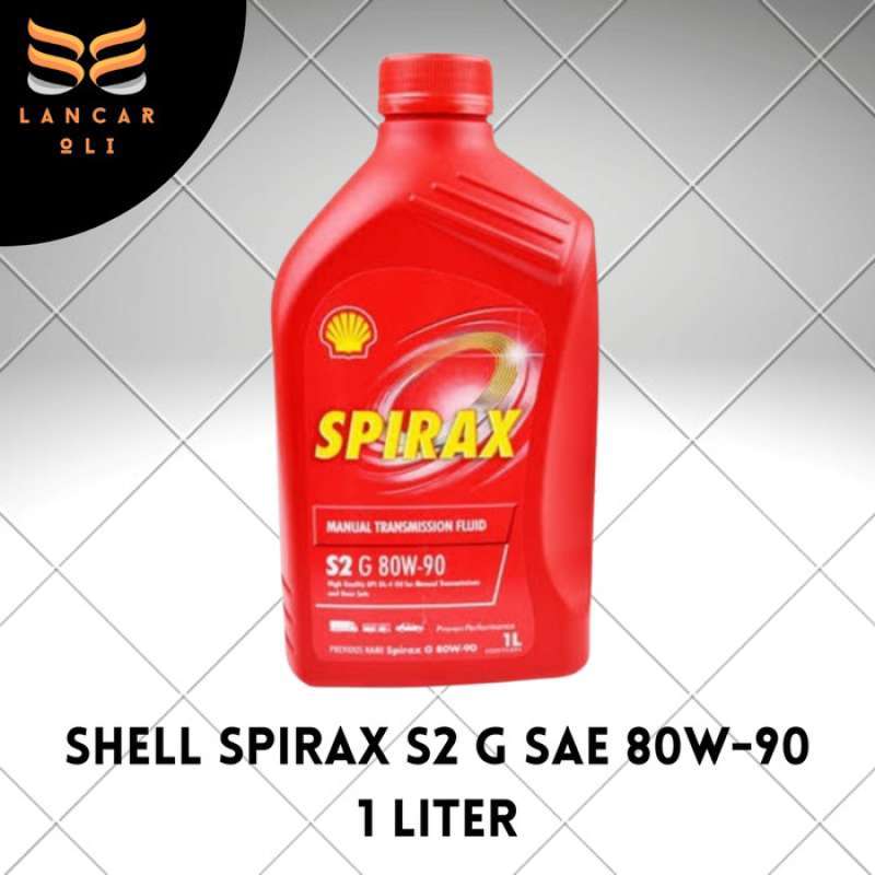 Jual OLI MESIN SHELL SPIRAX S2 G SAE 80W-90 1 LITER di Seller Lancar ...