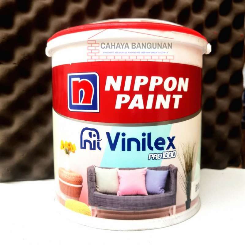 Promo VINILEX PRO 1000 WARNA CAT TEMBOK PLAFON GALON KALENG 5KG 3 LT ...