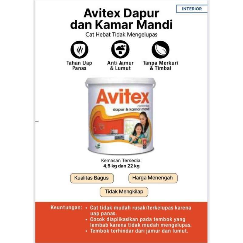 Jual Katalog Warna Cat Avitex Original Murah - Harga Diskon Maret 2024 ...