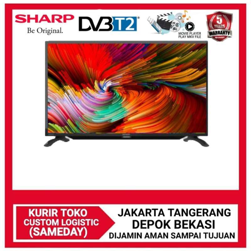 Promo SHARP AQUOS LED 32 Inch DIGITAL USB MOVIE 2T-C32DD1i Diskon 33% di Seller Farwa store ...