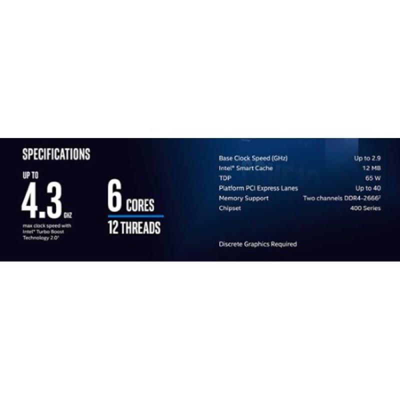 Promo Processor Intel I5 10400f Box Lga 1200 - Cpu Core I5-10400f ...