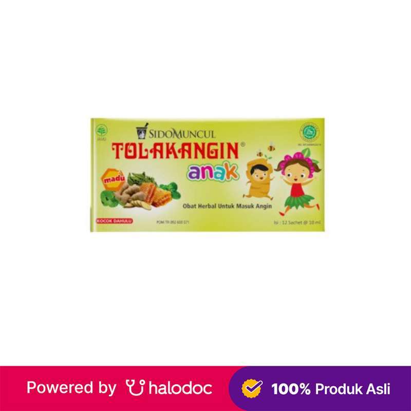 Jual Tolak Angin Anak Cair Plus Madu Anak 10 Ml 12 Sachet Di Seller ...