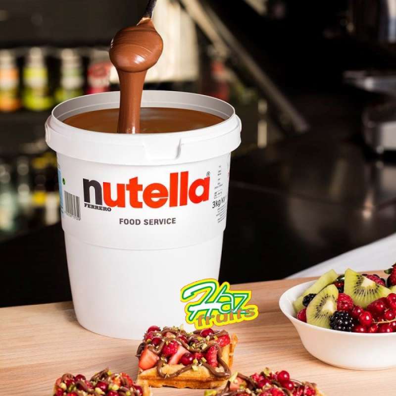 Jual Nutella Chocolate Hazelnut Spread | Selai Coklat Hazelnut 3kg Di ...