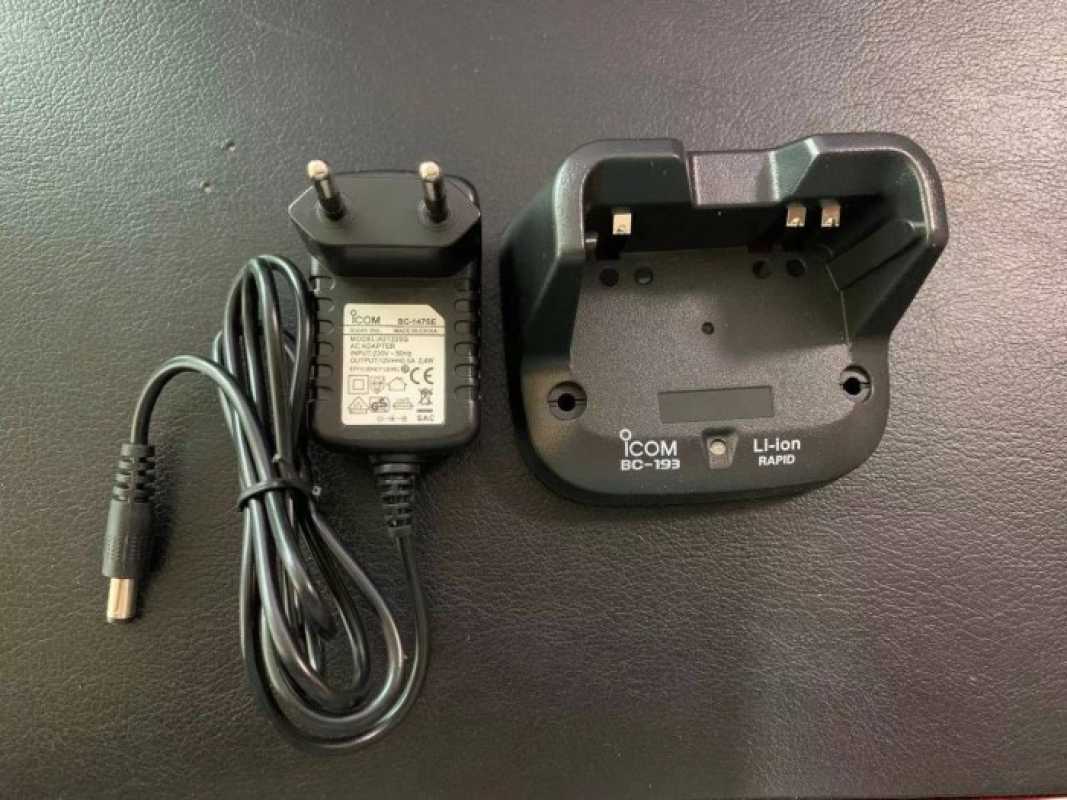 Promo Charger Adaptor Power Icom Ic-V80 V 80 V80 Lithium Bc 193 New ...