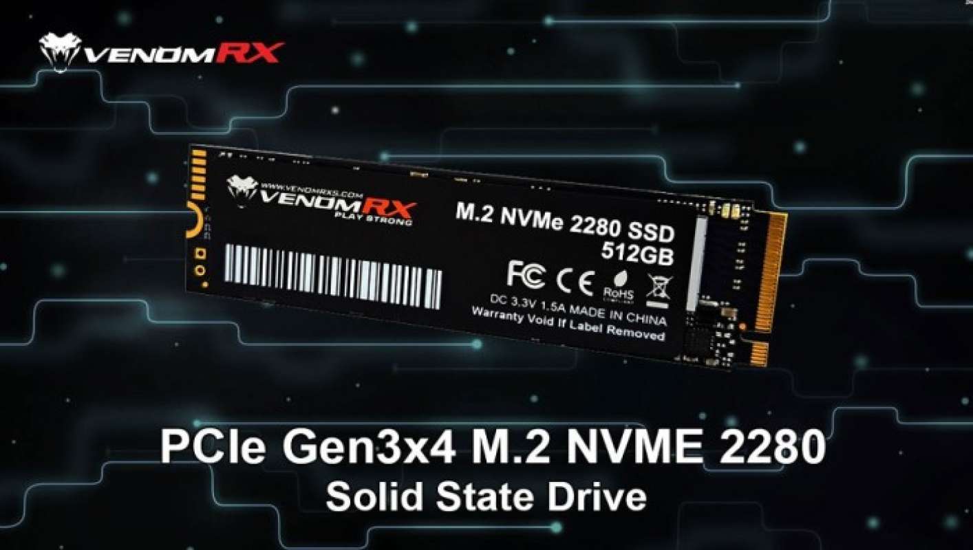 Jual Venomrx M.2 Nvme Ssd 128gb / 256gb Venom Rx M2 Nvme - 128gb Di Seller Ungu Campus ...