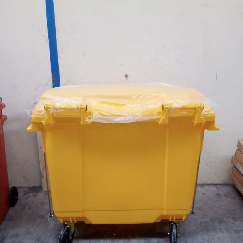 Promo Tempat Sampah Dalton Hdpe 660 Liter Injak Sejenis Sulo Diskon 23% ...