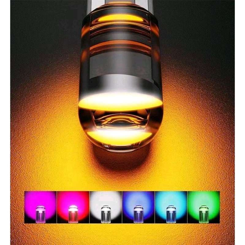 Jual Lampu LED T10 360 Kaca Senja Sein Speedometer Mobil Motor // COB ...