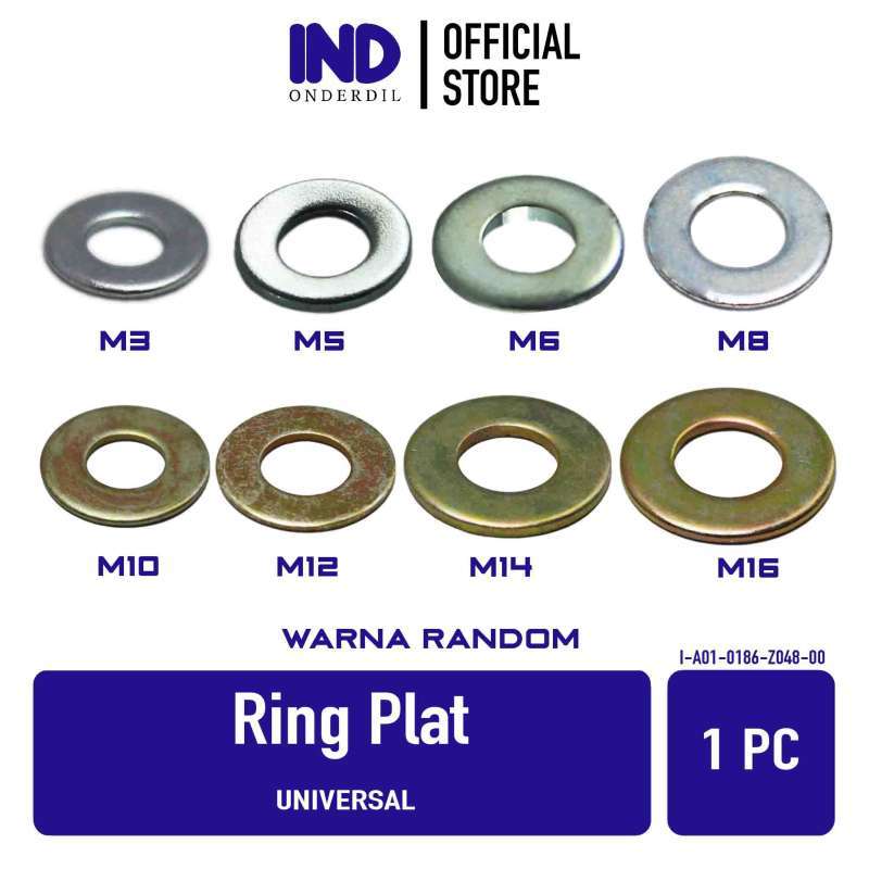 Jual Ring Plat M3 M5 M6 M8 M10 M12 M14 M16 Washer Plate Pelat M 3 5 6 8 10 12 14 16 Di Seller ...