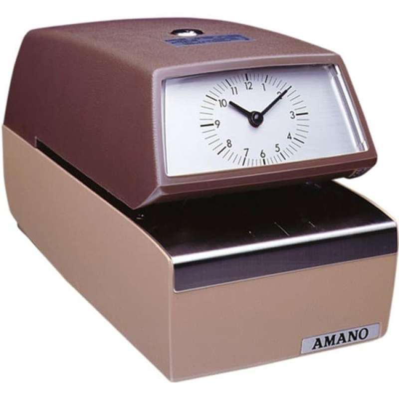 Promo Jual Mesin Absen Absensi Time Stamp Amano 4740 Diskon 23% Di ...