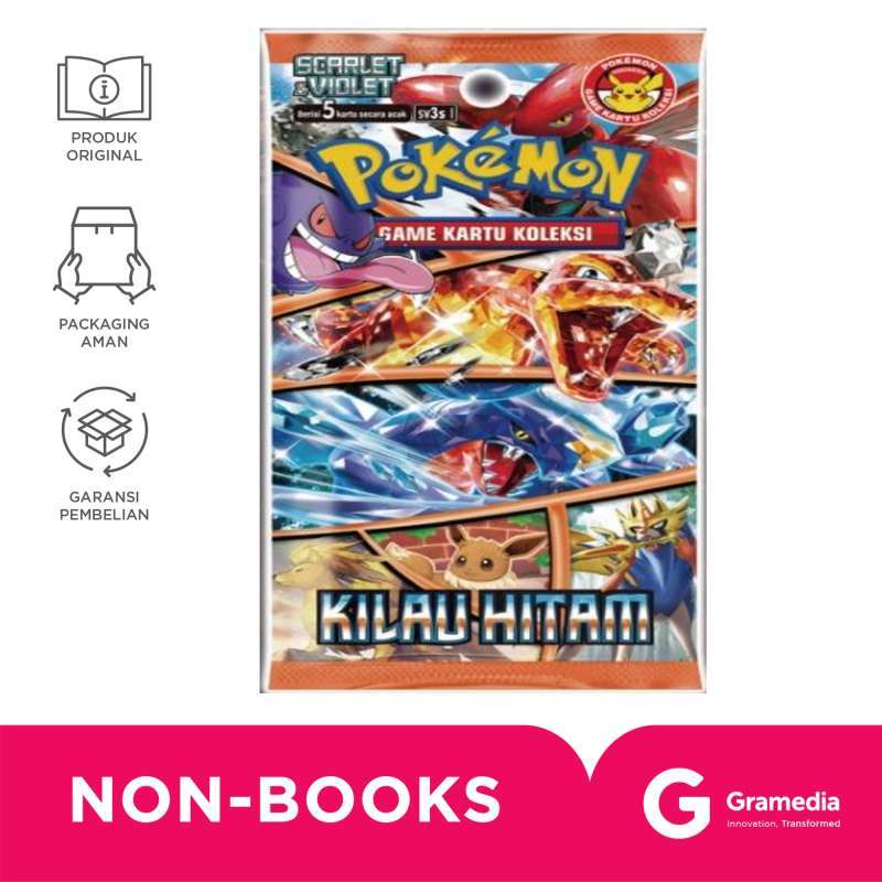 Jual Pokemon Game Kartu Koleksi Scarlet & Violet - Kilau Hitam di Seller Gramedia Official Store ...