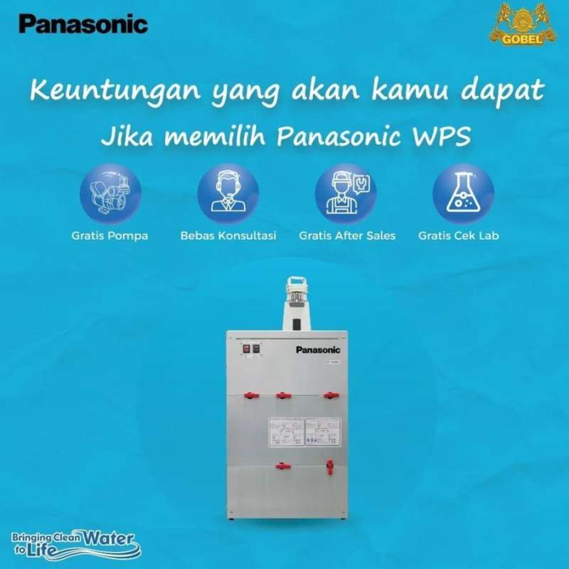 Jual Water Purification System Panasonic Fp 10lmsm1 Filter Air Wps Di ...