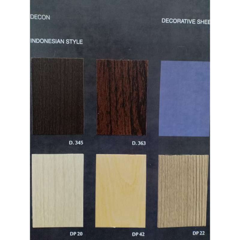Promo Decon Sheet Urat Kayu Pvc Sheet Woodgrain Diskon 23% Di Seller Cv ...