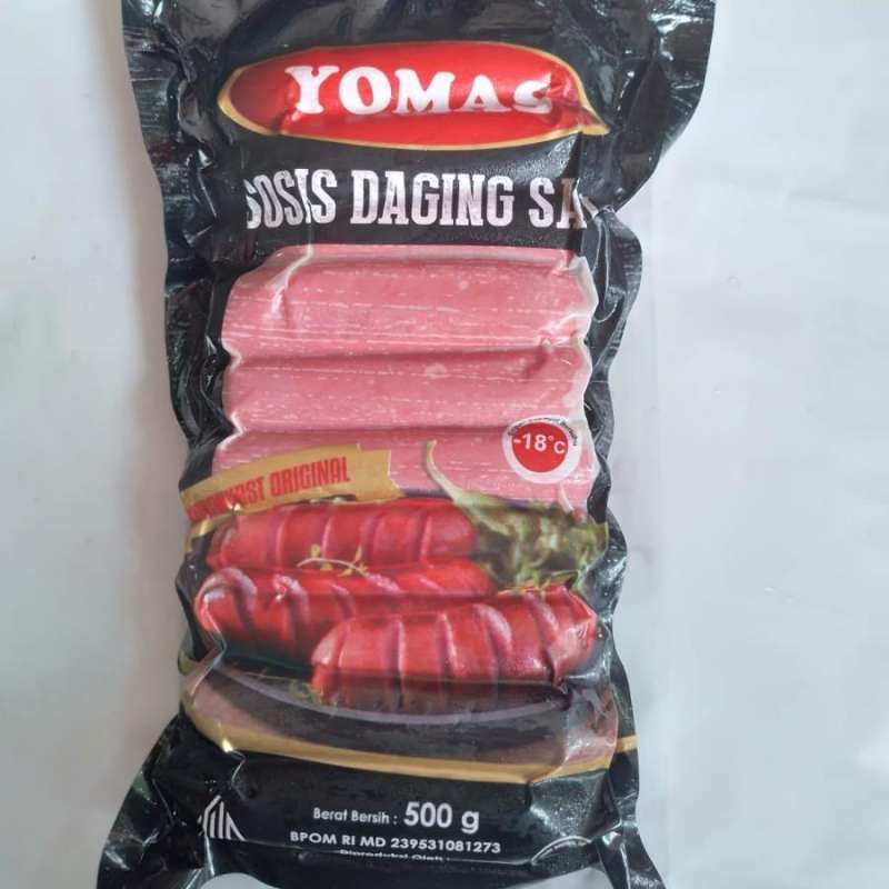 Promo Yomas Sosis Sapi Serbaguna 500gr Diskon 2% Di Seller Rsb Frozen ...