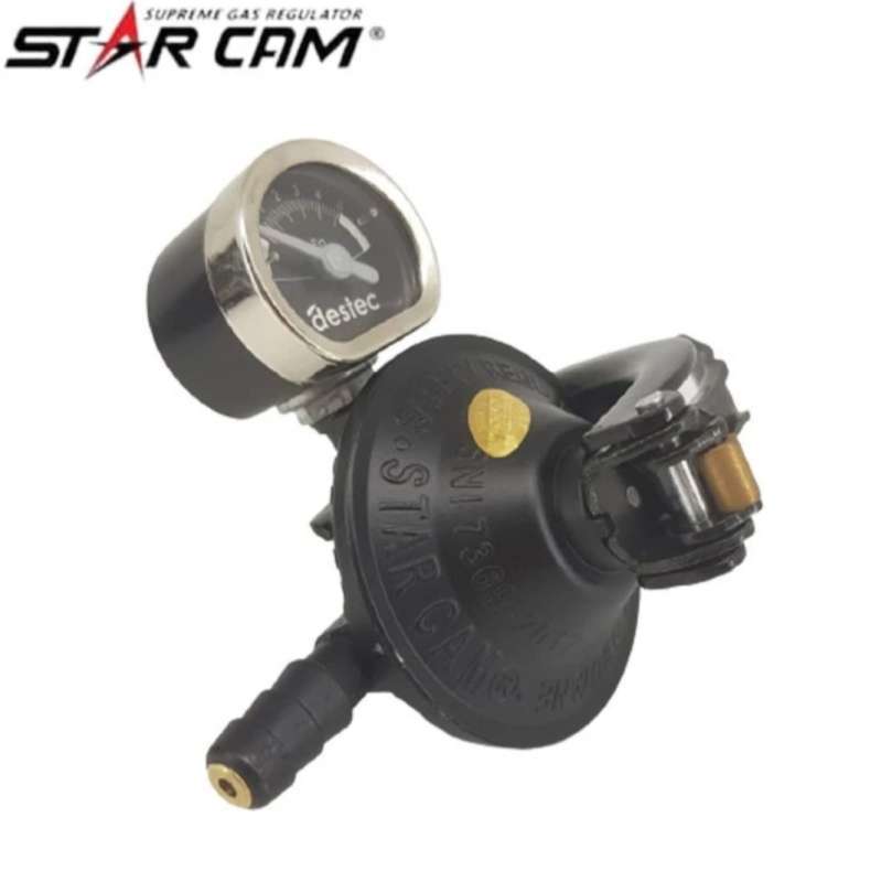 Promo Destec Starcam Regulator Gas Tekanan Rendah Anti Bocor Sc-t12r ...