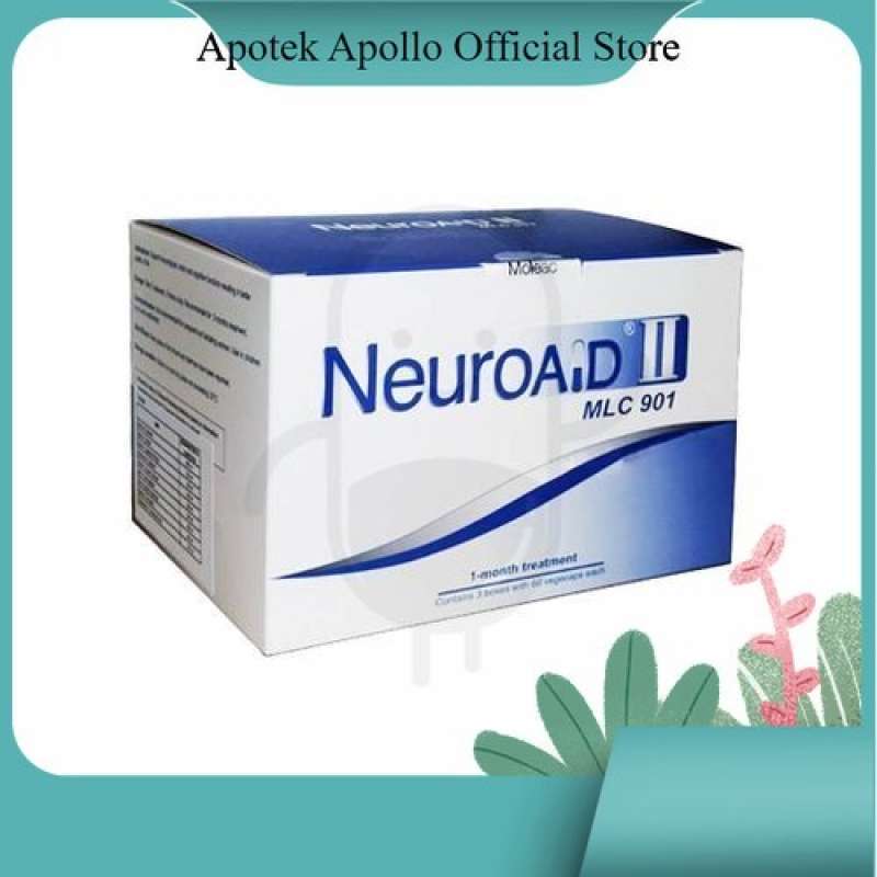 Jual Neuroaid Ii Mlc 901 Box 60 Kapsul Di Seller Apotek Apollo Official ...