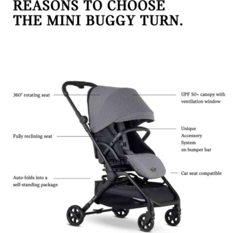 Promo Baby Stroller Easy Walker Mini Buggy Turn Easywalker Diskon 33% ...