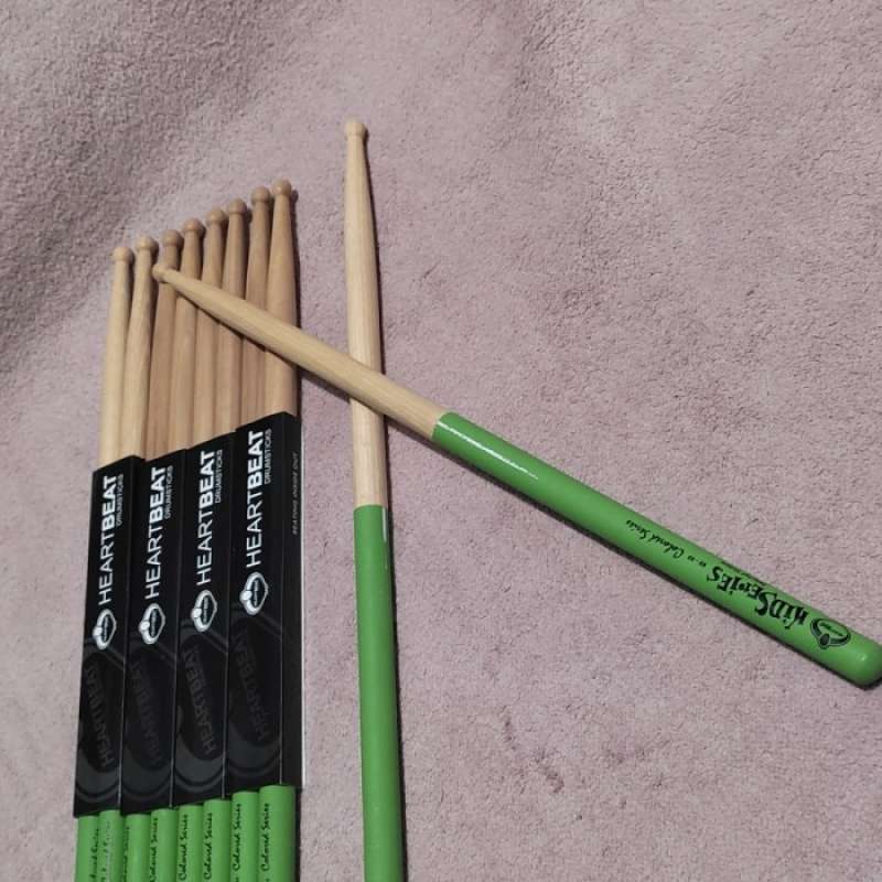 Promo HEARTBEAT DRUM STICK KIDS SERIES HALF GREEN KS 02 ...
