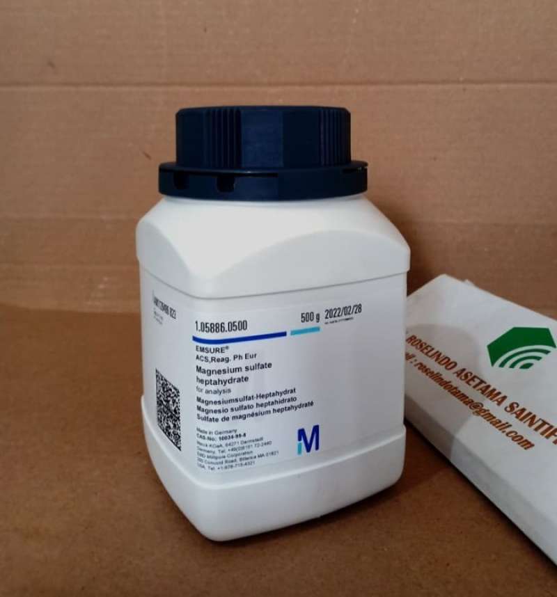 Promo Merck 105886 Magnesium Sulfate Heptahydrate 500 Gr Diskon 33% Di ...