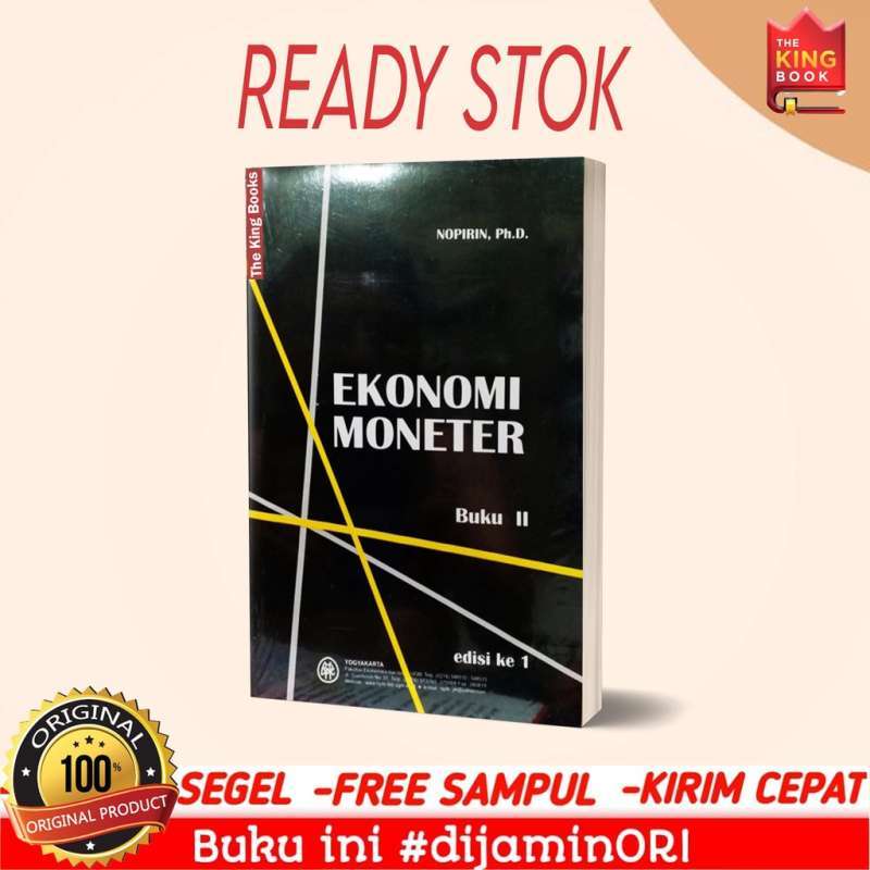 Jual Buku Ekonomi Moneter Buku Ii 2 Edisi Ke I - Nopirin Ori & Baru Di Seller The King Books ...