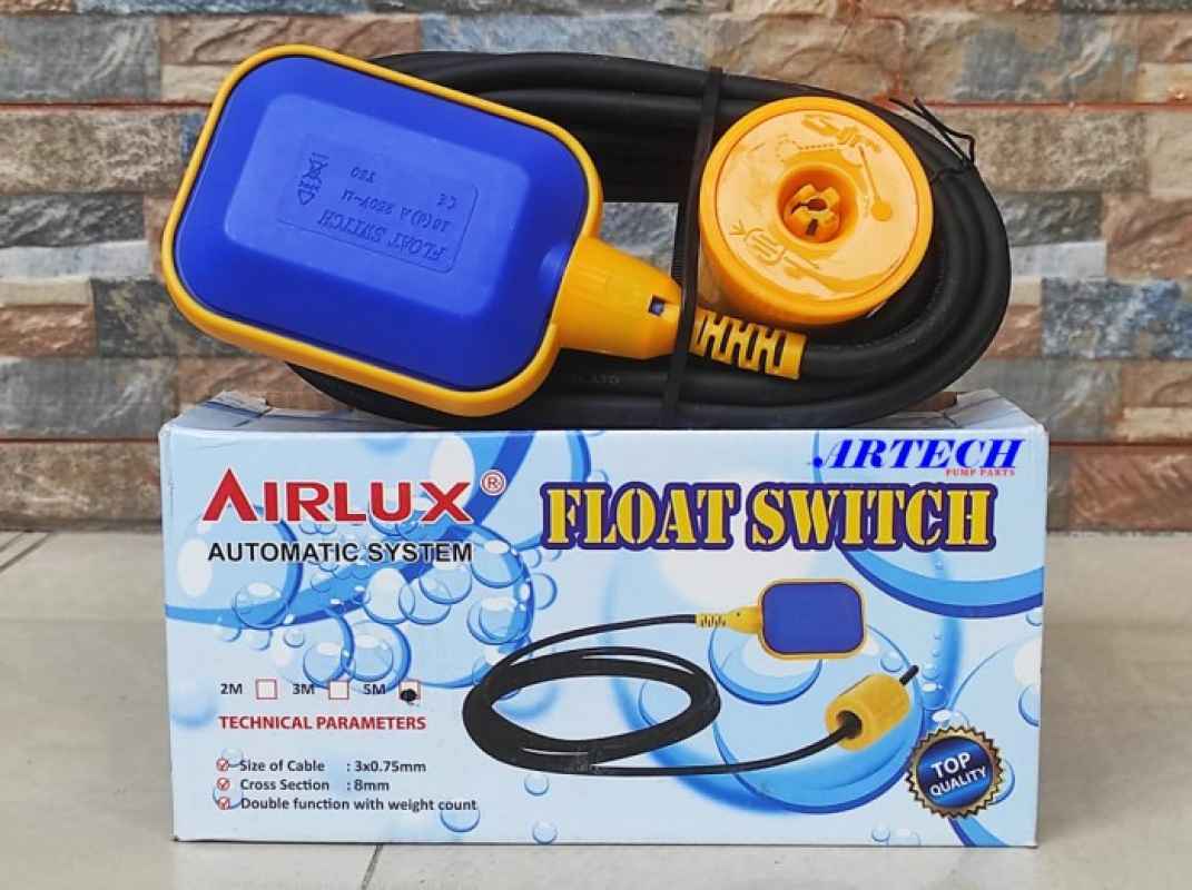 Promo Airlux Float Switch 5 Meter Pelampung Toren Otomatis (float ...