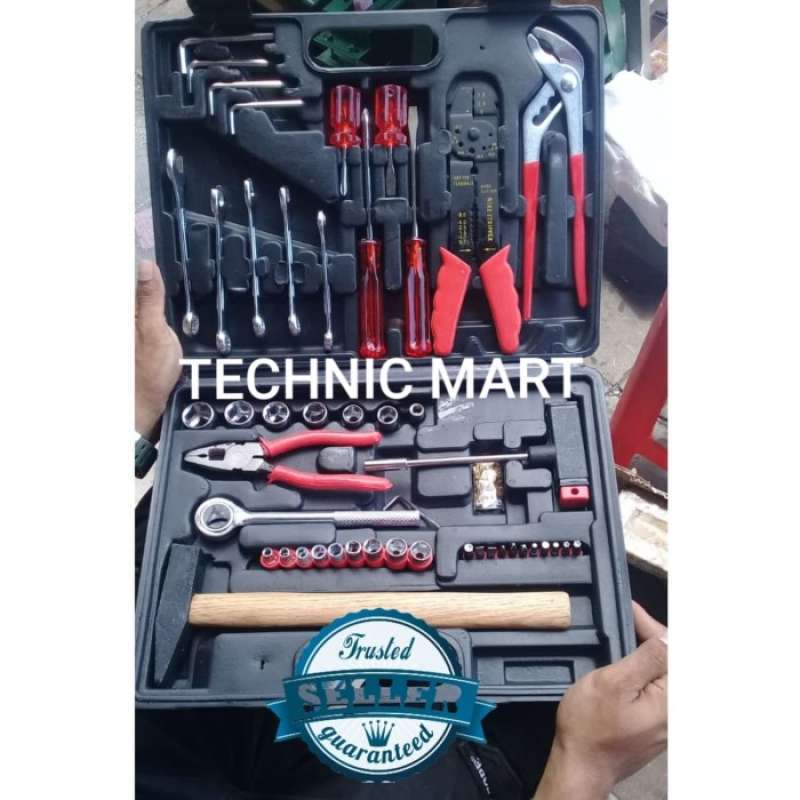 Promo Kenmaster Tool Kit 100 Pcs N2 (alat Tukang Set/ Toolkit Murah ...