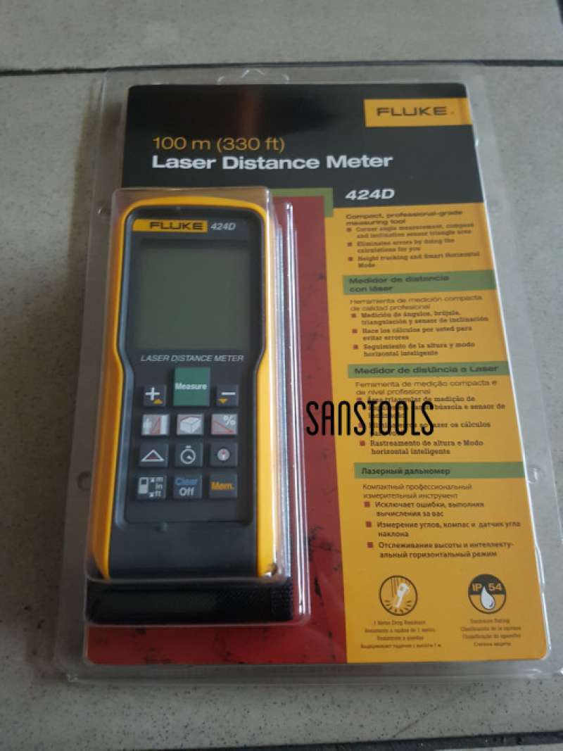 Promo laser distance meter / digital laser meter FLUKE 424D 100 METER ...