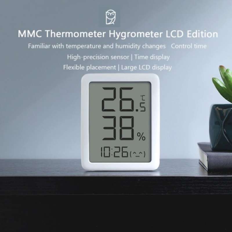 Promo Thermometer Hygrometer Digital Termometer Suhu Ruangan Miaomiaoce ...