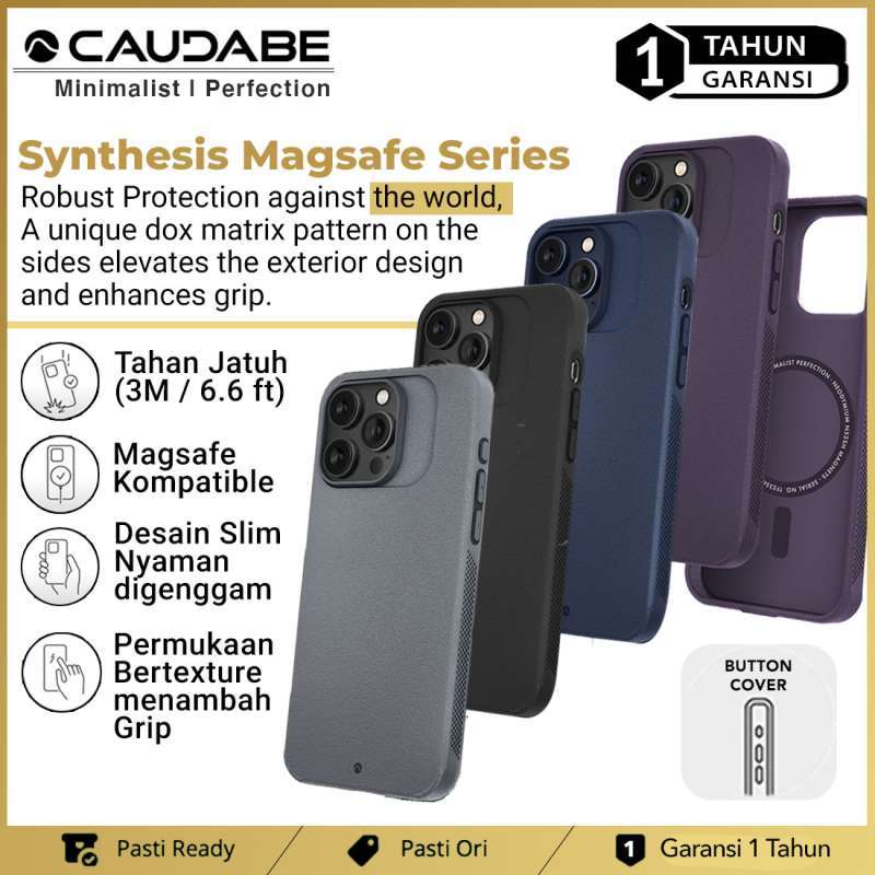 Jual Caudabe Synthesis Magsafe Case iPhone 15 Pro Max / Pro Casing di ...