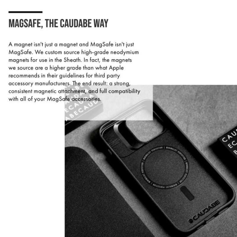 Jual Caudabe Synthesis Magsafe Case iPhone 15 Pro Max / Pro Casing di ...