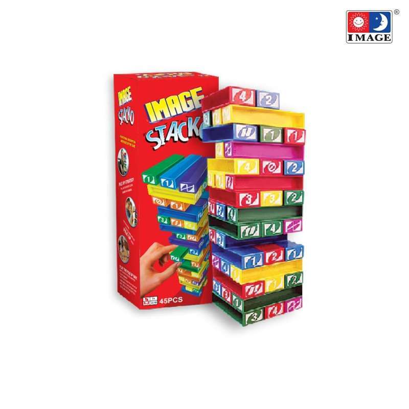 Promo IMAGE TOYS mainan Uno Stacko Block Balok Susun Edukatif Diskon 40 ...