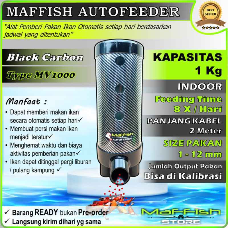 Promo Autofeeder 1kg / Pemberi Makan Pakan Ikan Otomatis /auto Fish ...