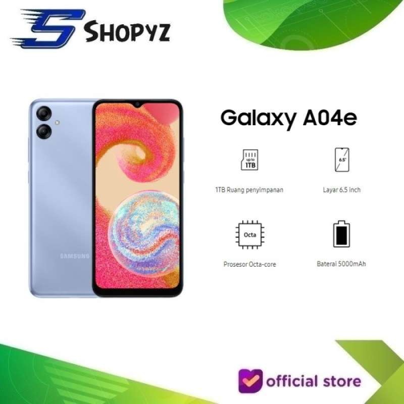 Jual SAMSUNG GALAXY A04e - 5000mAh Battery - 3GB 32GB 3/32 - Garansi ...