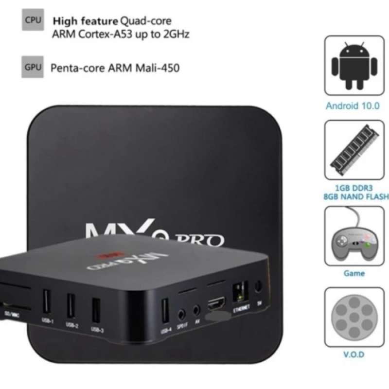 Promo Terbaik Android Tv Box Mxq Pro 5g 2g+16g Smart Tv 4k Ultra Hd Mxq Pro 4k 5g Diskon 22% Di ...