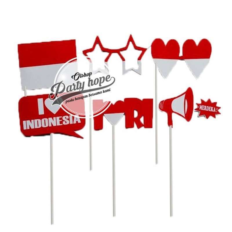 Promo Photo Booth 17 Agustus / Fun Props Dirgahayu Ri / Aksess Narsis ...