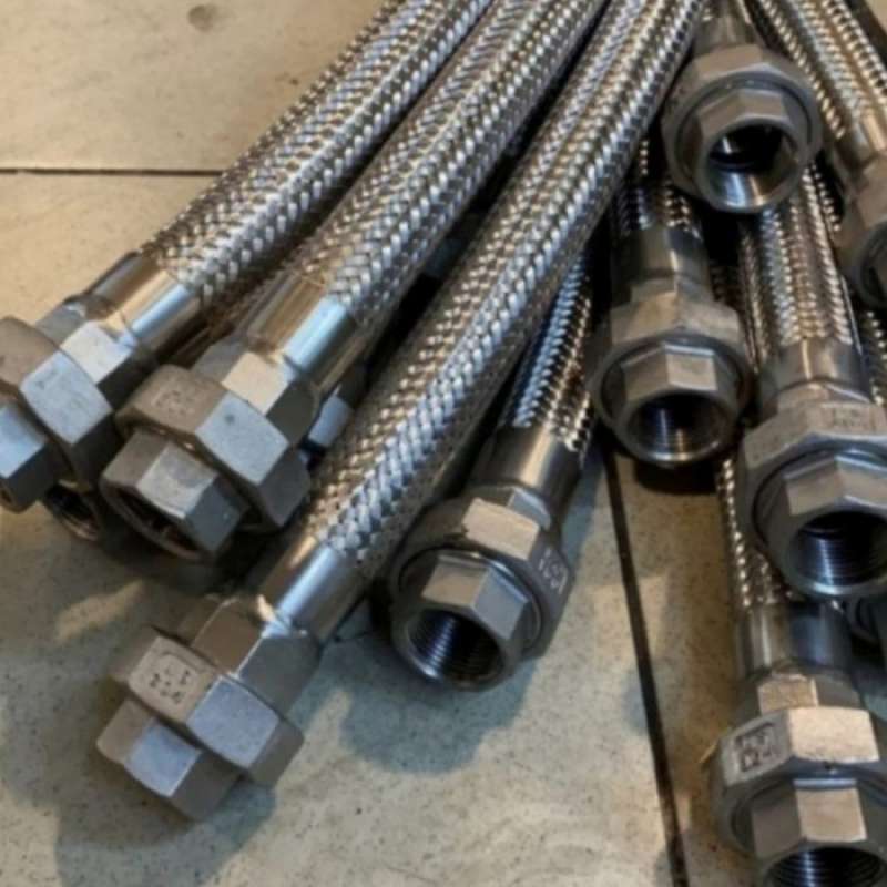 Promo Jual Selang Flexible Stainles Flexible Metal Hose 1/2inch X 30cm ...