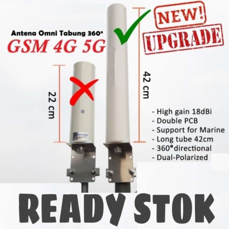 Promo Antena OMNI Outdoor Antenna Repeater Penguat Sinyal Signal Hp ...