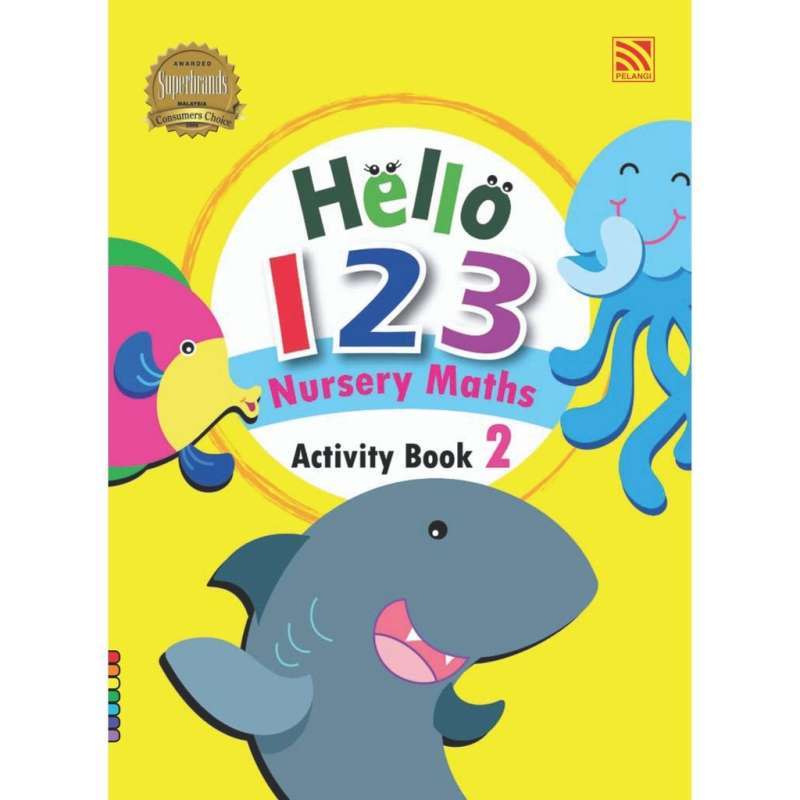 Jual Buku Anak PAUD/TK Inggris : HELLO! 123 Nursery Maths : Book 2 - Activity Book 2 di Seller ...