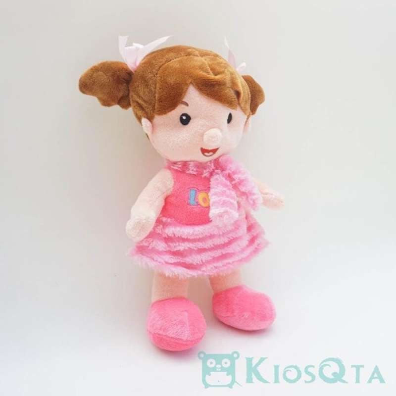 Jual Boneka Gadis Kecil Little Girl Lucu Gaun Pink Medium Di Seller ...