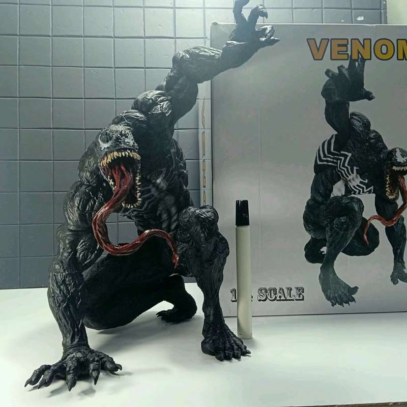 Jual Mainan Action Figure Venom Big Marvel Sofbinal Stealth Venom ...