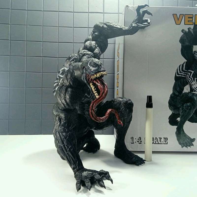 Jual Mainan Action Figure Venom Big Marvel Sofbinal Stealth Venom ...